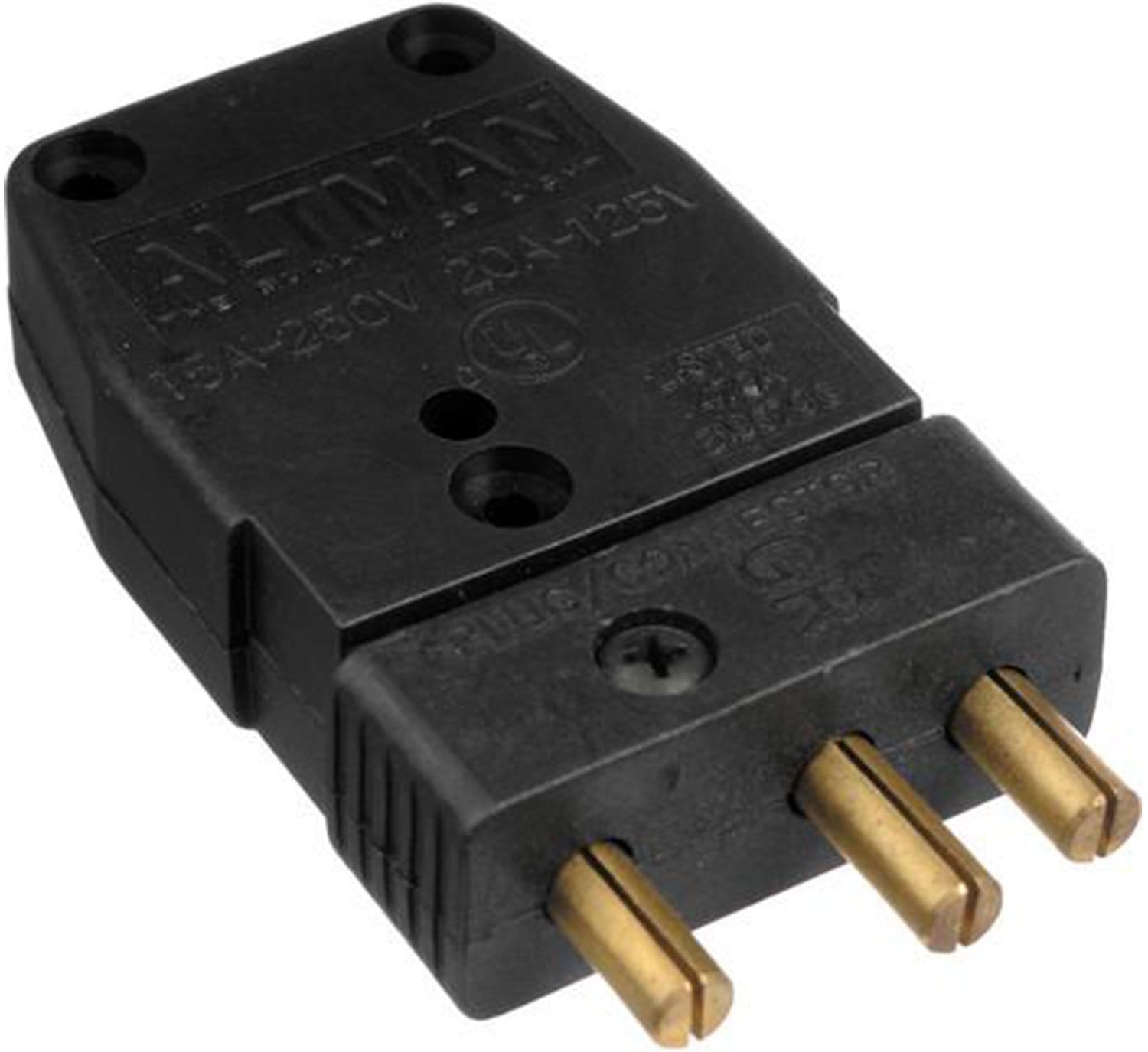 Altman 52-138GM Stage Pin Male Plug – W&L Sound Consulting