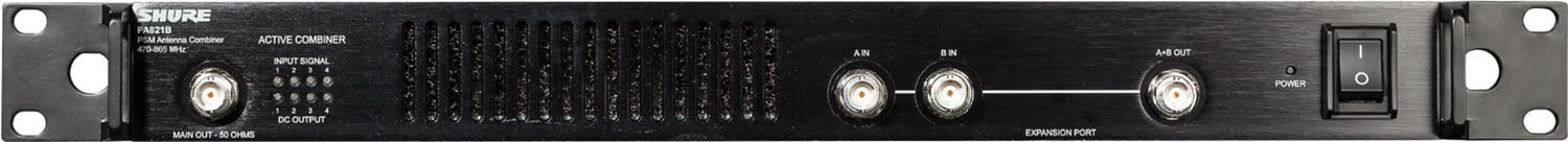 Shure PA821B 8 Channel Antenna Combiner 470-865 MHz – W&L Sound Consulting
