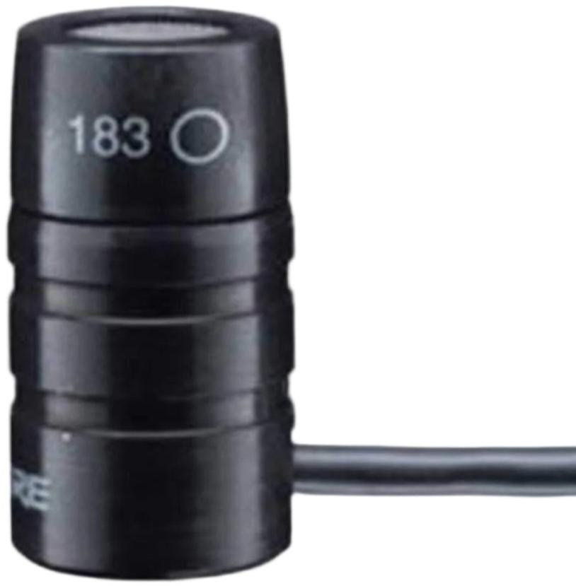 Shure WL185 Lavalier Condenser Microphone – W&L Sound Consulting